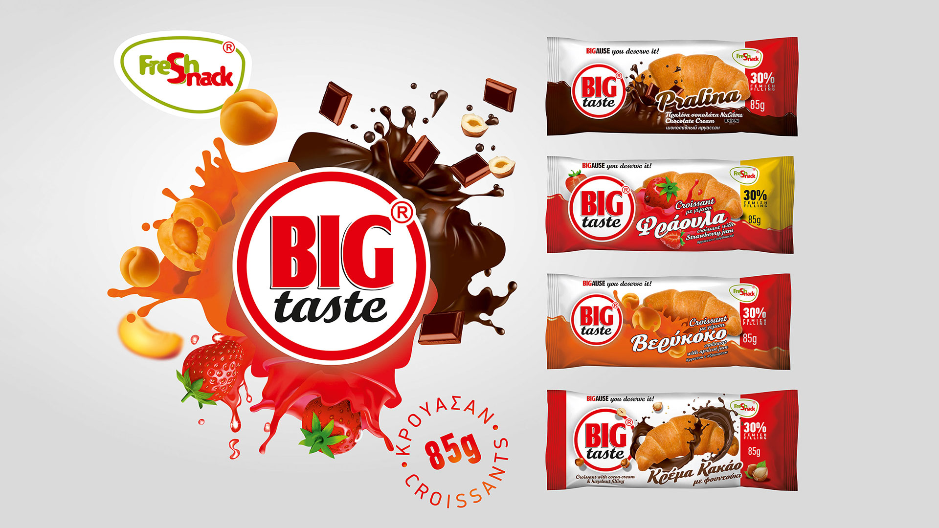 Fresh Snack - SANDWICHES, CROISSANTS, SWEETS, ChocoBIG, Freddo ...